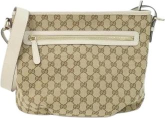 Gucci Pre-owned GG Canvas Schultertasche - - Pre-owned - Damen - Beige - ONE SIZE