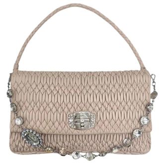 Miu Miu Pre-owned Matelasse Schultertasche - - Pre-owned - Damen - Rosa - ONE SIZE