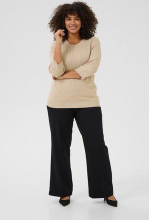 Kaffe Curve Strickpullover Strickpullover KClizzy Gro&szlig;e Gr&ouml;&szlig;en