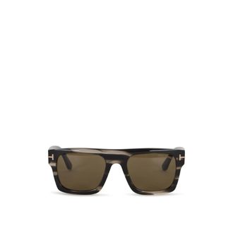 Tom Ford Homme, Accessoires, Brun, Taille: ONE Size Lunettes de soleil