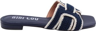 Bibi Lou Femme, Chaussures, Bleu, Taille: 36 EU Muiltje