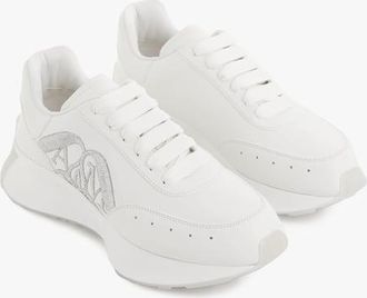 Alexander McQueen Baskets avec broderie logo