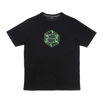 Dolly Noire T-shirt Noir avec Logo Wireframe - Homme - Tops - Noir - Taille: XL