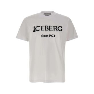 Iceberg T-Shirts - - Tops - Herren - Wei&szlig; - S