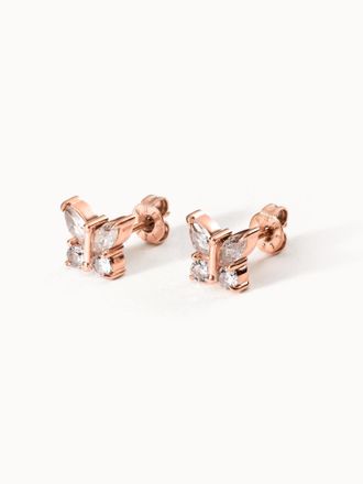 Purelei Butterfly Ohrringe mit Zirkonia Steinen