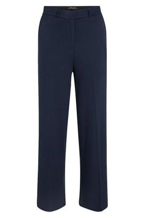 King Louie Federica Milano Crepe Pantalon pour femme, Bleu nuit, XL