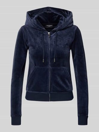 Juicy Couture Sweatjacke mit Label-Stitching Modell ROBERTSON