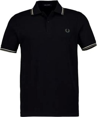 Fred Perry Herren Polo-Shirt schwarz