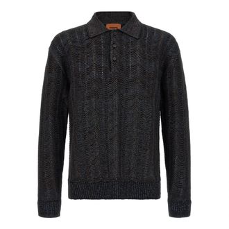 Missoni Strickjacke mit V-Ausschnitt - - Knitwear - Herren - Mehrfarbig - XL