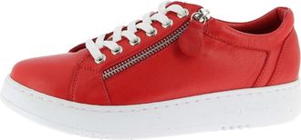 Andrea Conti Damen Low Top Sneaker, Chili, 38 EU