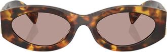 Miu Miu unisex, Accessories, Braun, 54 MMGr&ouml;&szlig;e