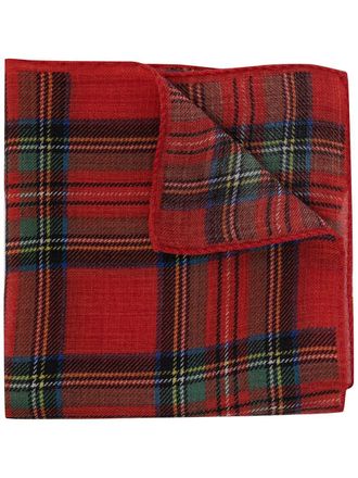 Polo Ralph Lauren Einstecktuch mit Schottenkaro - Rot