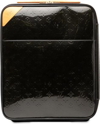 Louis Vuitton Weekender - Monogram Vernis Pegase 45 - Gr. unisize - in Schwarz - f&uuml;r Damen