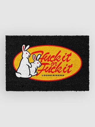 Loose Riders Global Alliance Huck It Doormat black