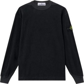 Stone Island Sweatshirt mit Rundhalsausschnitt - - Tops - Herren - Grau - XL