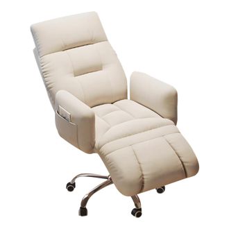 Generic Ergonomischer B&uuml;rostuhl mit Verstellbarer R&uuml;ckenlehne und H&ouml;he, hochwertigem Stoffbezug, drehbarer Fu&szlig;st&uuml;tze - perfekt f&uuml;r Jugendliche und Erwachsene