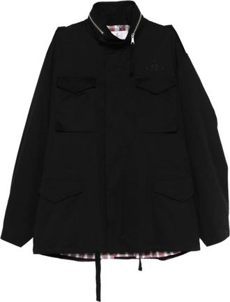 Vivienne Westwood Homme, Manteaux, Noir, Taille: M Parka