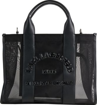 Karl Lagerfeld RUE ST-GUILLAUME SQUARE MESH MEDIUM TOTE BAG
