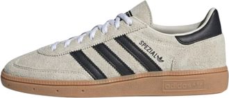 adidas Handball Spezial-Schuhe für Herren, Erwachsene, in EU-Schuhgrößen, Größe 42 2/3, Aluminium/Schwarz/Weiß (Aluminium/Core Black/Cloud White), grau, 42 2