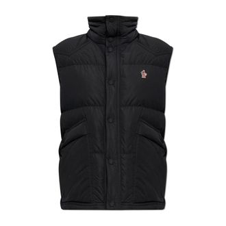 Moncler Evans Daunenweste - - Jackets - Herren - Schwarzk - XL