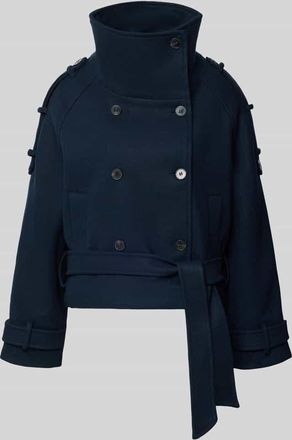 Gina Tricot Regular Fit Jacke mit Wollanteil