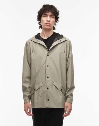 Rains 12010 - Veste imperméable courte - Vert pâle