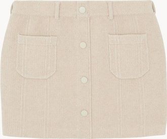 Kujten Jupe courte cachemire - Jupe Sindakota