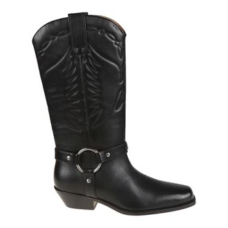 Patrizia Pepe Cowboy Boots - - Shoes - Damen - Schwarzk - 39 EU
