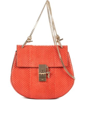 Chlo&eacute; petit sac port&eacute; &eacute;paule Drew - Orange