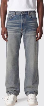 Off-white Straight-Jeans von aus Baumwolldenim mit mittlerer Leibh&ouml;he