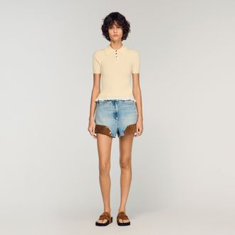 Sandro Polo en maille