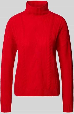 Christian Berg Kaschmirpullover mit Zopfmuster
