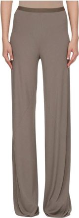 Rick Owens Femme, Pantalons, Brun, Taille: 36 FR Straight Pantalons