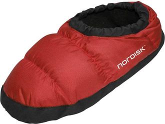 Nordisk Unisex Mos Daunenschuh, Rot, Medium EU