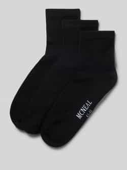 Mc Neal Socken mit elastischem Rippenb&uuml;ndchen im 3er-Pack