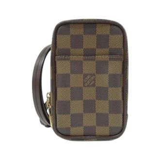 Louis Vuitton Mini Pouch Pre-owned - Femme - Pre-owned - Brun - Taille: ONE Size