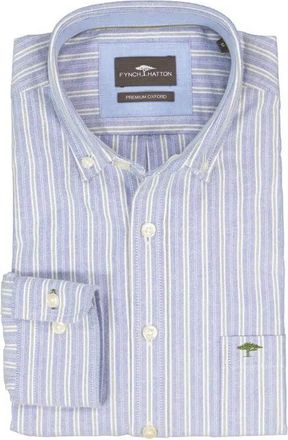 Fynch-Hatton Fynch-Hatton Herren Hemd blau gestreift