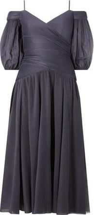 Zimmermann Robe midi pliss&eacute;e