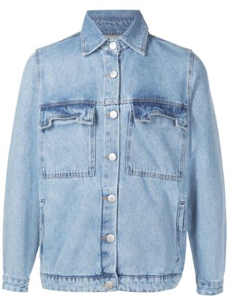 MISCI veste en jean Chantro - Bleu