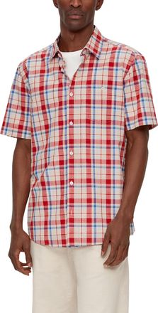 s.Oliver Hemd Kurzarm, Rot, M