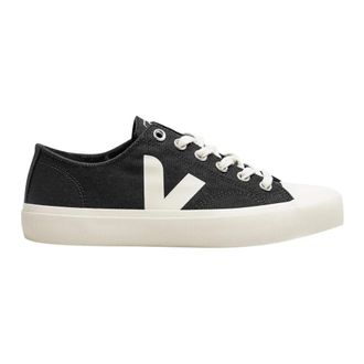 Veja Femme, Chaussures, Noir, Taille: 37 EU Wata II Low Canvas Baskets