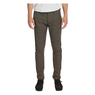 Gabba Karierte Paul Class Hose - - Trousers - Herren - Braun - W32 L30