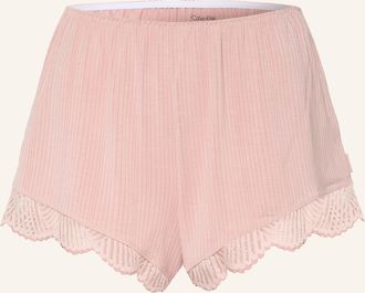 Calvin Klein Schlafshorts Mit Spitze rosa