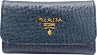 Prada unisex, Pre-owned, Bleu, Taille: ONE Size Pre-owned Vintage Keycase