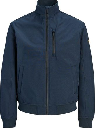 Jack & Jones Softshelljacke JJELIAM SOFTSHELL BOMBER NOOS Kunstfaser, regular fit