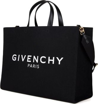 Givenchy Womens Black Cotton Tote Bag