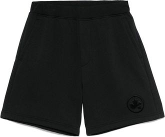 Dsquared2 short de sport &agrave; logo floqu&eacute; - Noir