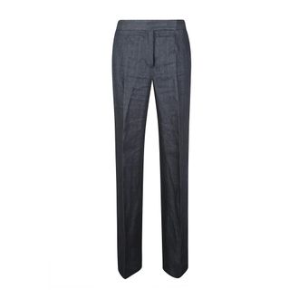 Max Mara Straight Hosen - - Trousers - Damen - Grau - S