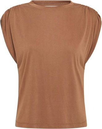 Co'Couture Femme, Tops, Brun, Taille: 44 FR T-Chemises