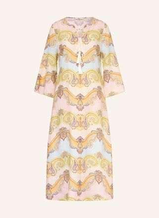 Angoor Angoor Leinenkleid orange